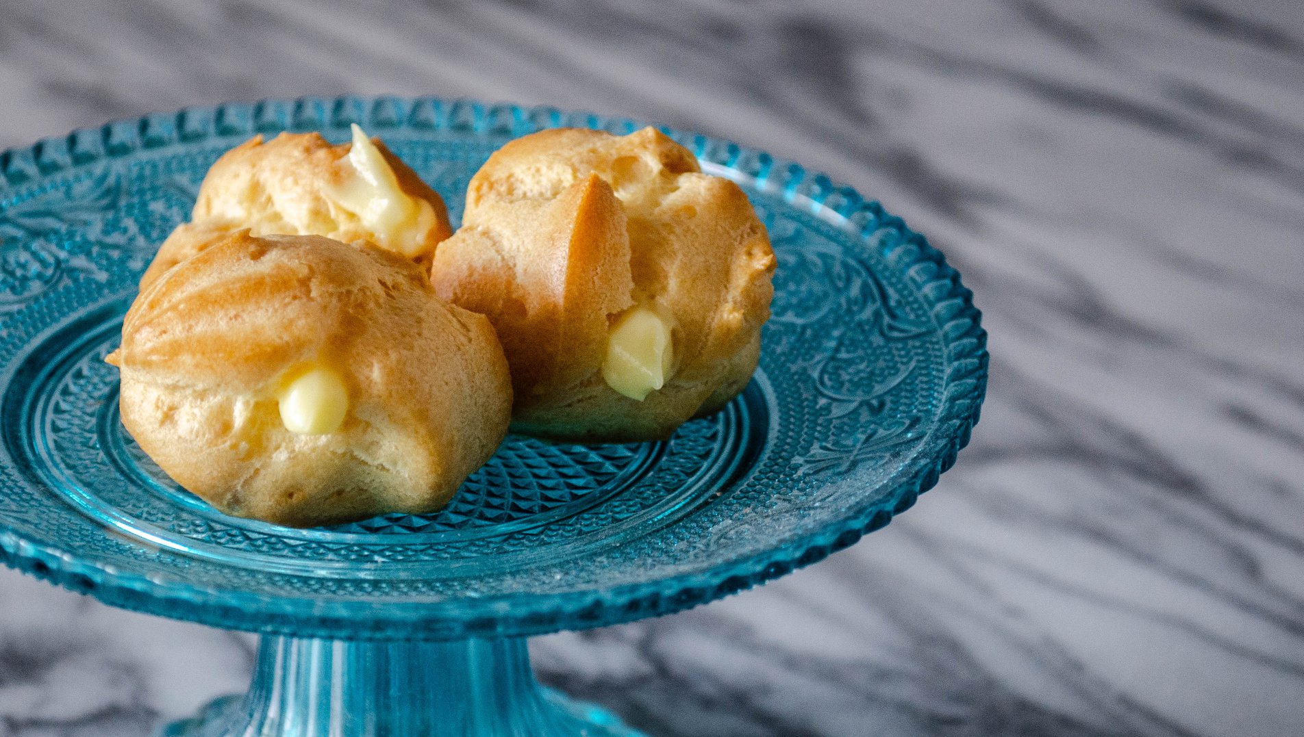 Choux Pastry with Passionfruit Pastry Cream – Chateau Gateau