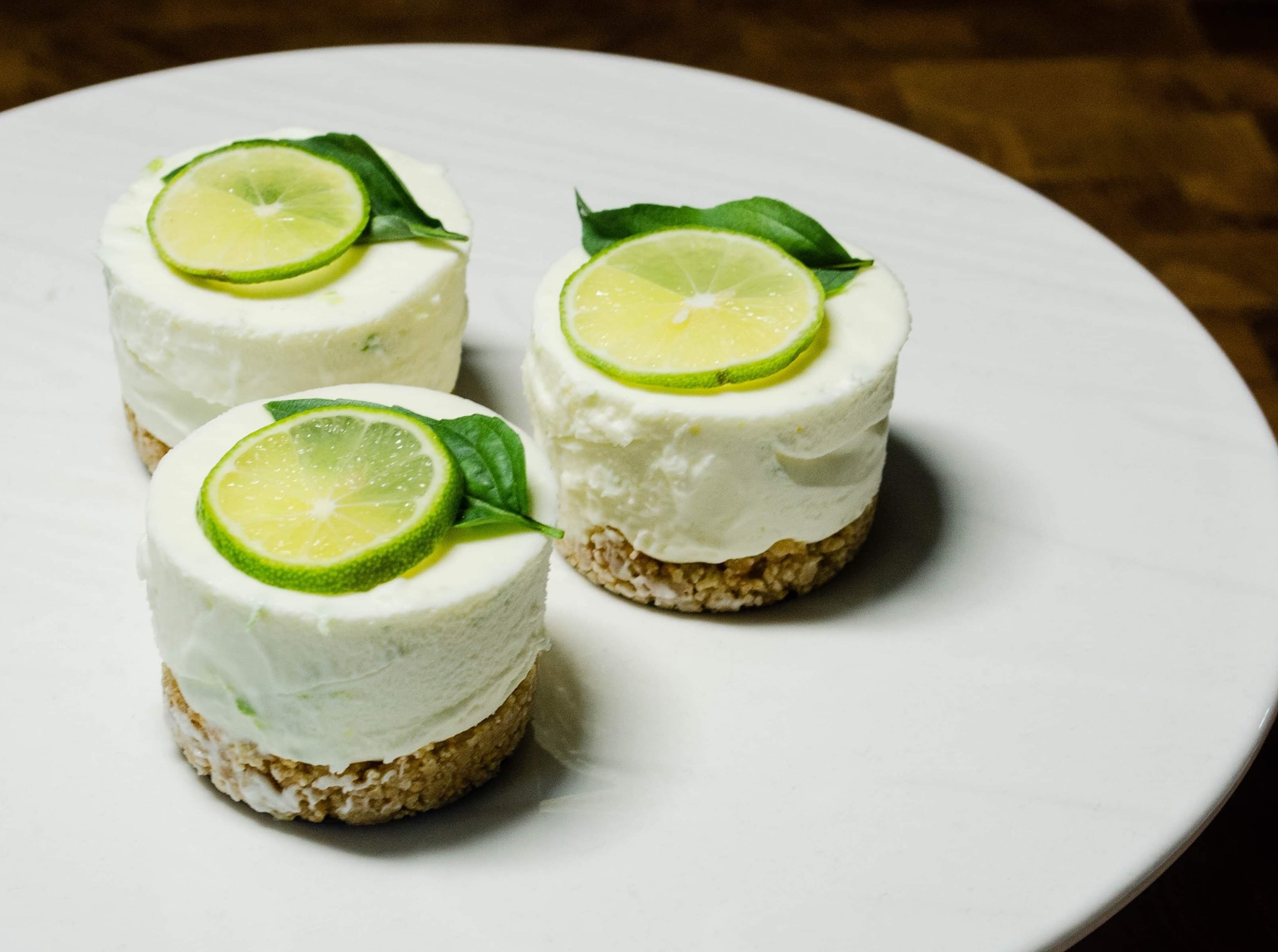 Key Lime Mini Cheesecakes – Chateau Gateau
